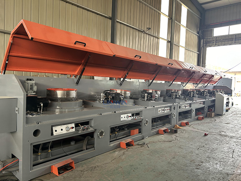 Straight Line Wire Drawing Machine for Nail Making | UNIWIN Machinery