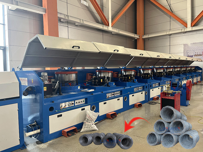 High Carbon Steel Straight Line Wire Drawing Machine - Straight Line ...