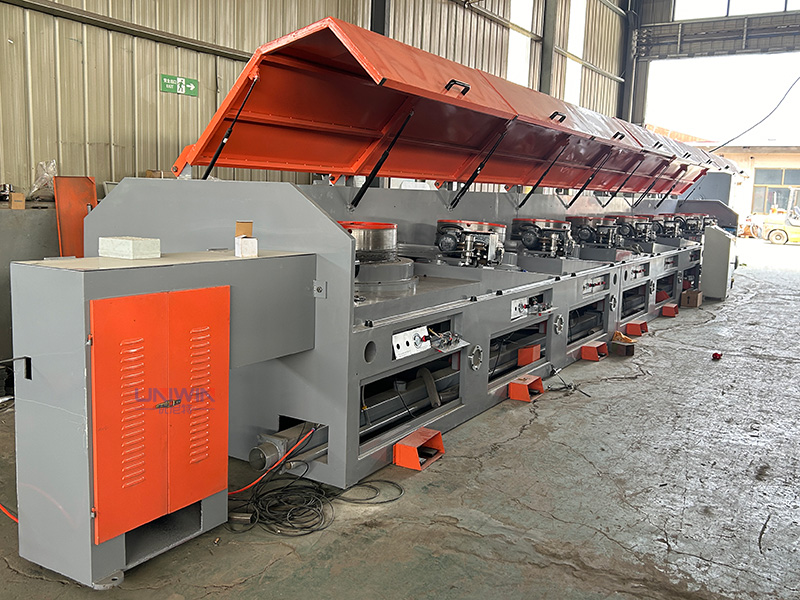 Straight Line Wire Drawing Machine for Nail Making | UNIWIN Machinery
